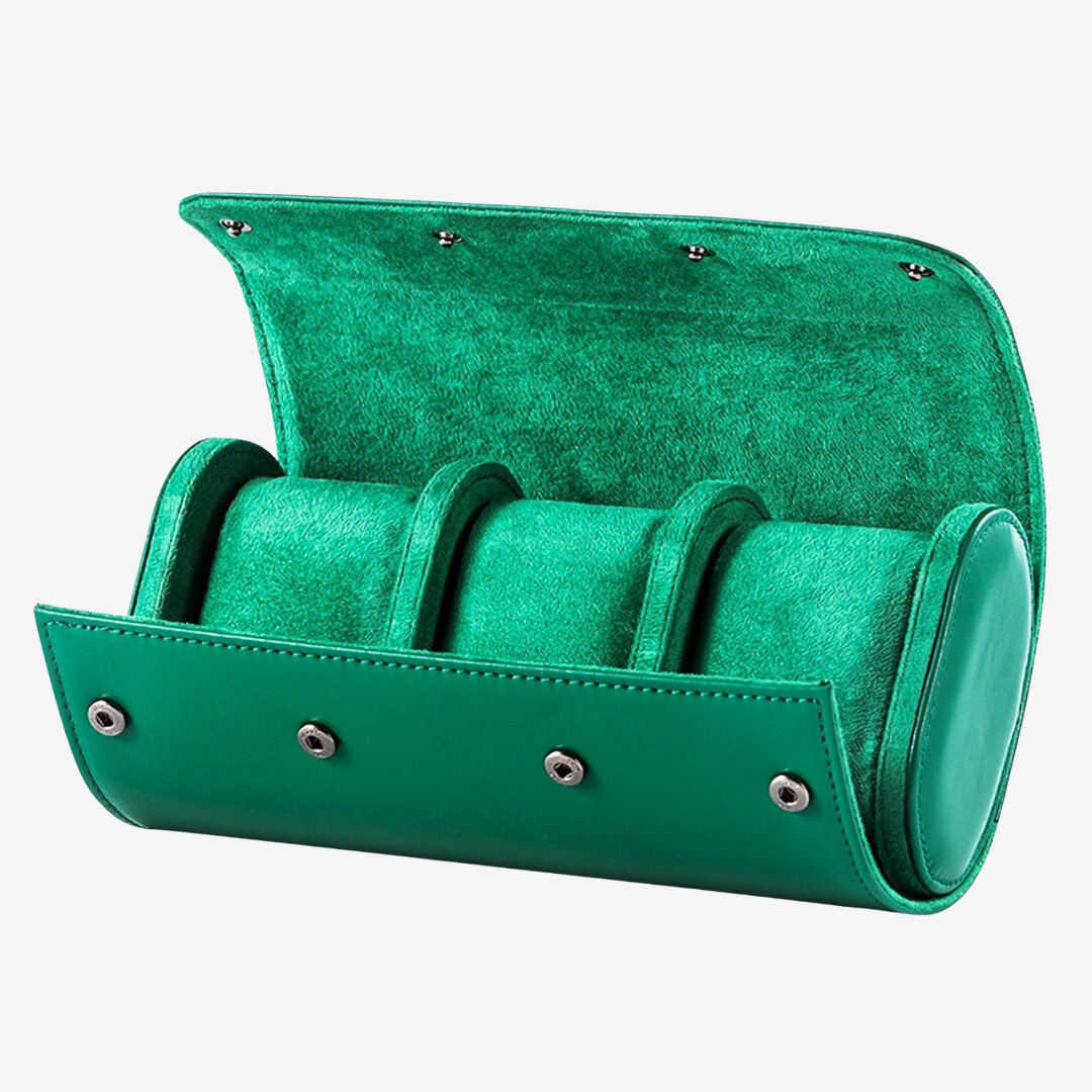 Watch Roll – Majestic Leather 3 Slots